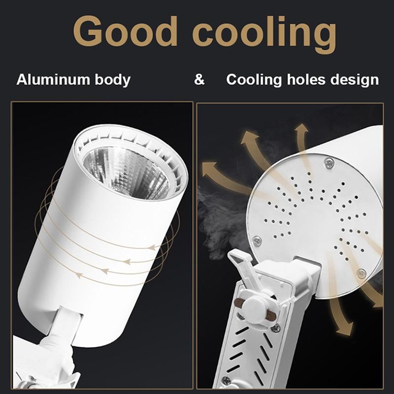 3-in-1 LED 40W Track Light - 1x Piece